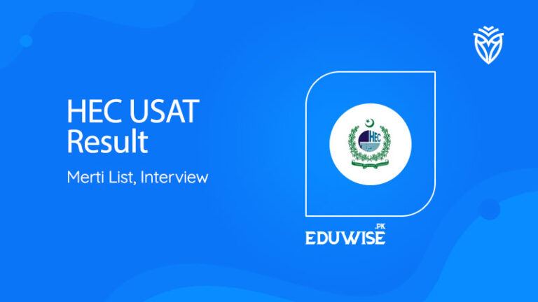 HEC USAT Result 2025 Answer Key Download @www.hec.gov.pk