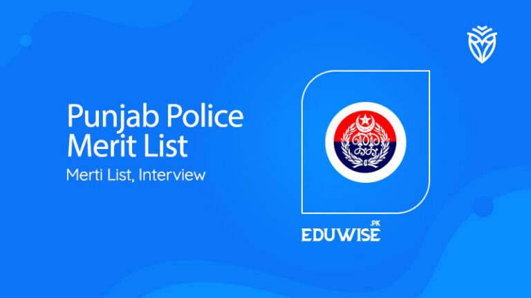 Punjab Police Merit List 2025 Selected And Rejected Candidates List